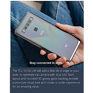 TCL 10 5G UW 128GB Diamond Gray Smartphone (Verizon)