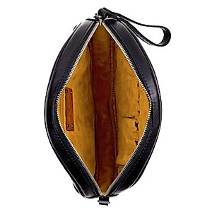 Patricia Nash Scafati Turquoise Tooled Crossbody, Small