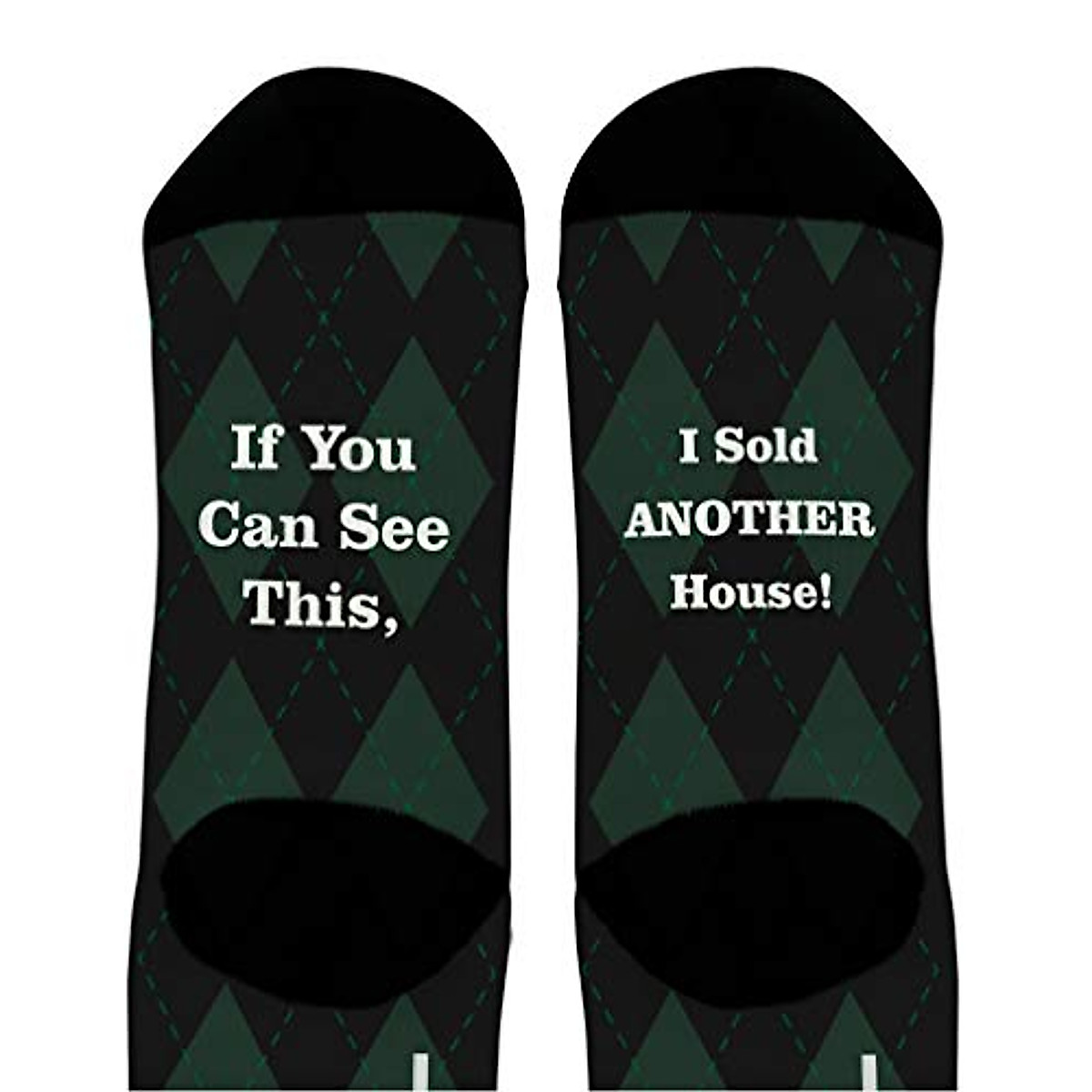 Realty Closing Gifts If You See This Sold Another House Real Estate Socks 1-Pair Novelty Crew Socks