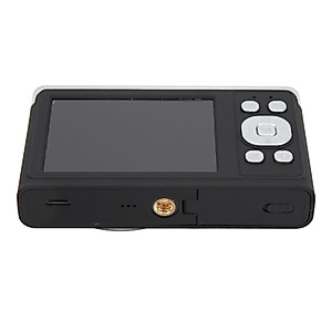 Digital Camera, 4K 50MP Vlogging Camera with 2.88inch IPS Screen, 16X Digital Zoom, Anti Shaking, Built in Fill Light, Compact Point and Shoot Camera for Students Teens Adults