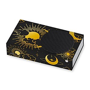 Head Case Designs Officially Licensed Haroulita Sun Moon and Stars Art Mix Matte Vinyl Sticker Gaming Skin Case Cover Compatible with Xbox Series S Console