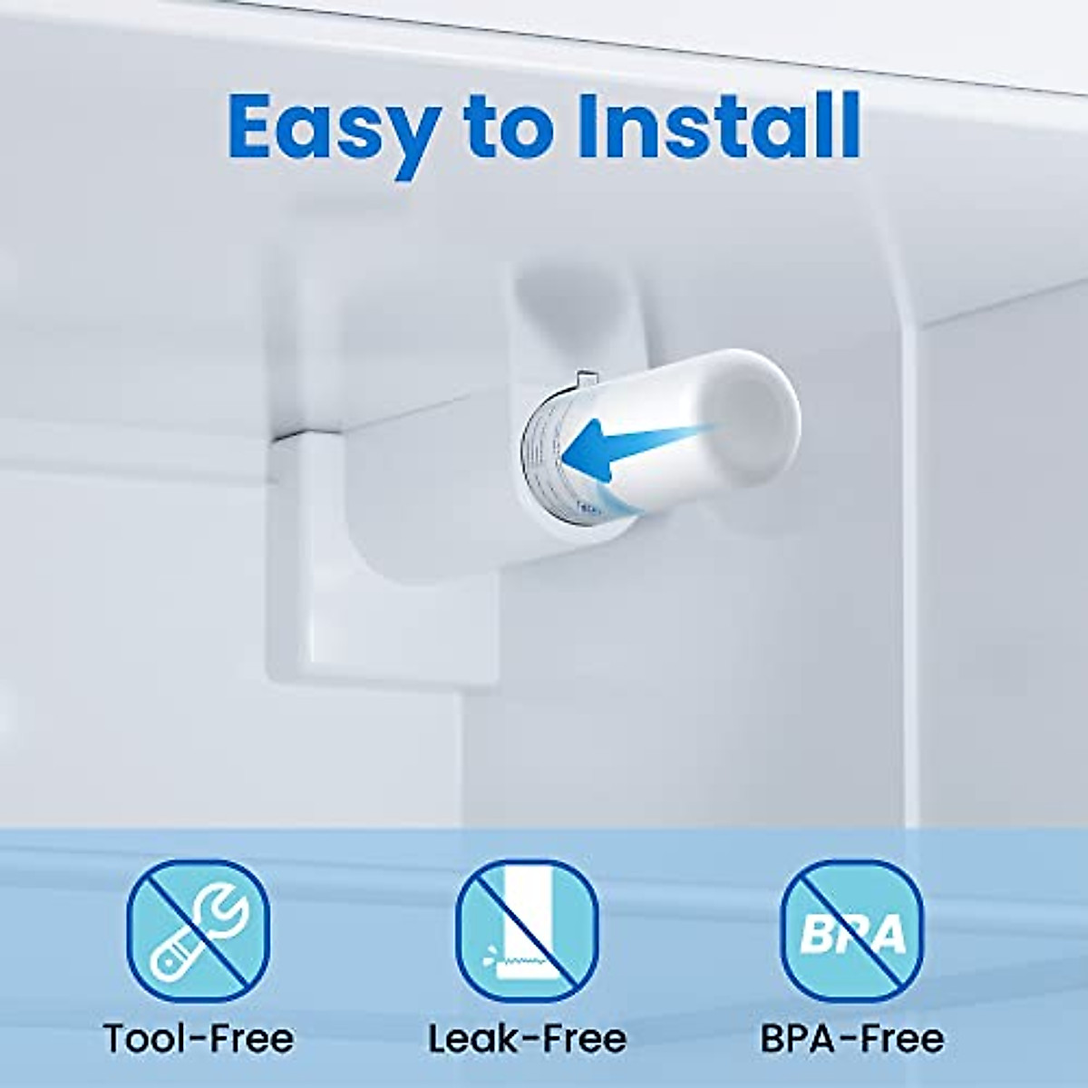 Haprait HP005 Replacement for ULTRAWF & PAULTRA Pure Air Ultra, Compatible with Pure Source Ultra, Kenmore 9999, 469999, 46-9999, 3 PCS