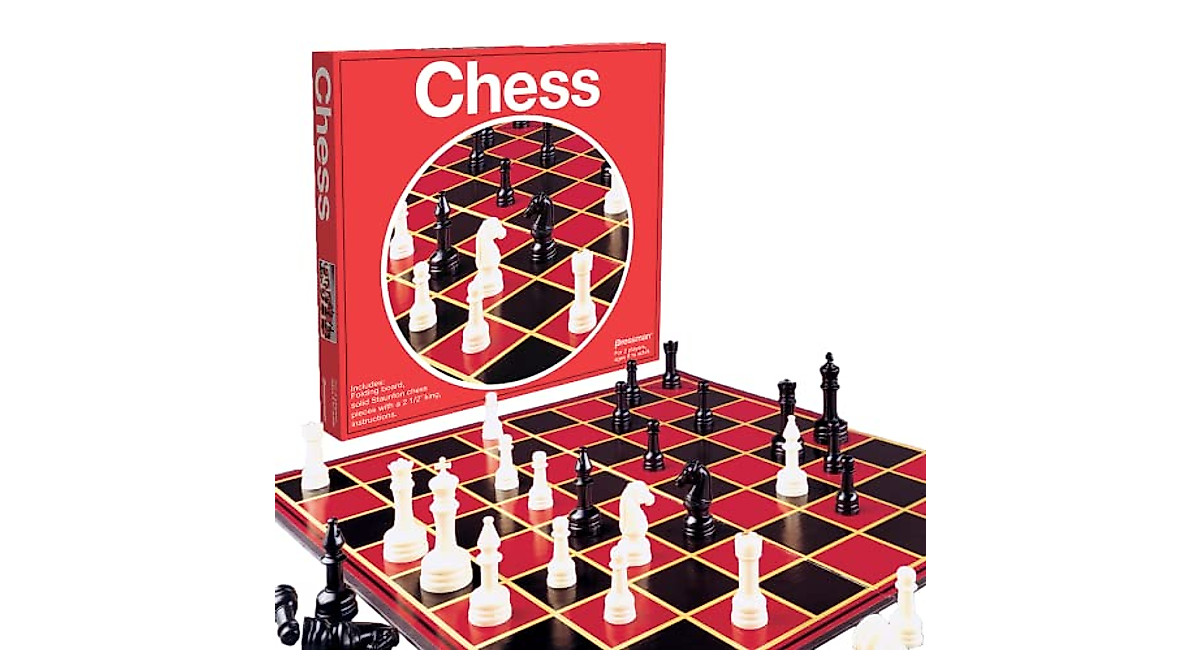 Pressman Toy Chess Set - Classic Staunton Style