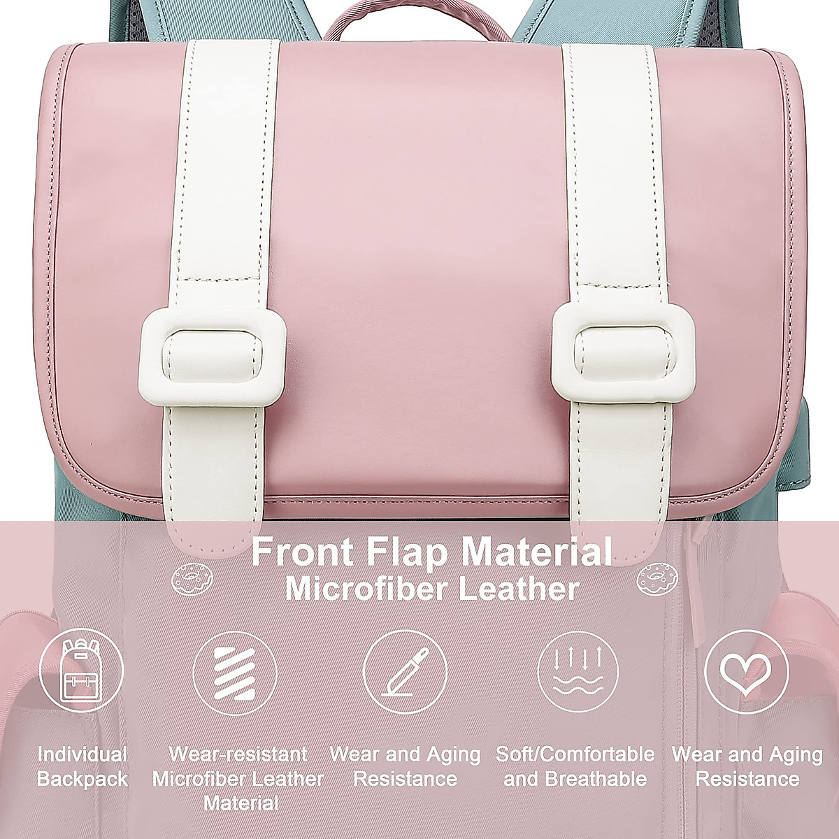 WindTook Laptop Backpack for Women Computer Bag 15 Inch Girls School College Bookbag Travel Backpack Purse Daypack Work Bagpack with USB Port