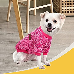 Dog Sweater Comfortable Dog Jumper Autumn and Winter Dog Hoodie for Dog Keep Warm Pet Decoration Family