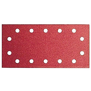 Bosch 2609256B30 Sanding Sheets for Orbital Sanders 115 x 280 cm Number of Holes 14 Grit 180 Pack of 10