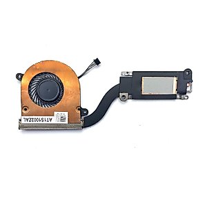 New CPU Cooling Fan with Heatsink Replacement for Dell Latitude E7480 7480 E7490 7490 02T9GV 2T9GV