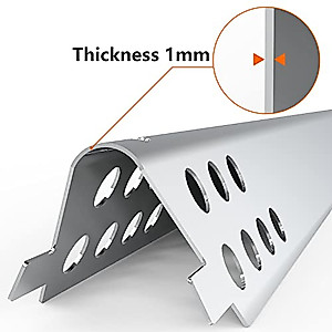 Grill Part Kit for Charbroil Performance 6 Burner Grills 463238218 463244819 463276517 463276617, Replacement for Char-broil 2/4/5 Burner Grills, Heat Plates, Burners, Crossover Tube, Ignition