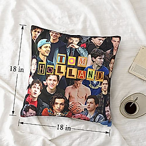 Throw Blanket & Pillow Cover Ultra Soft Fleece Blanket Set Cozy Air Conditioner Blankets Warm Gifts Blanket for Bed Couch Sofa Bedroom 40"X50"