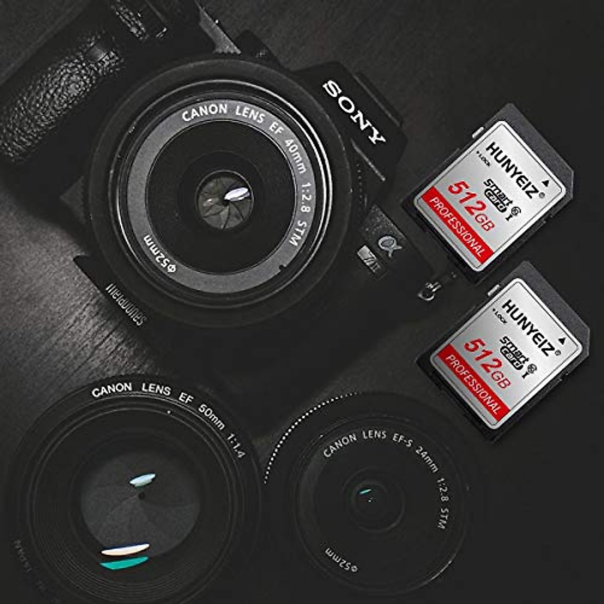512GB SD Card Class 10 High Speed Secure Digital Memory Card for Vlogger, Filmmaker, Photographer & Content Curator(512GB)