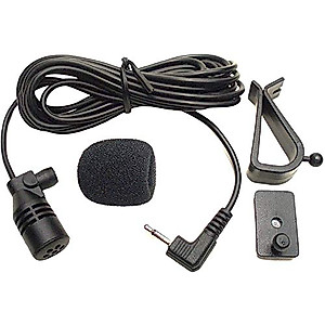 3.5mm Microphone External Mic Compatible for ATOTO A6,A6 Pro,Kenwood DMX125,DMX4707S,DMX706S,DMX7704S,DDX396, DMX7705S,JVC KW-V21BT KW-V51BT KW-V620BT KW-V820BT Car Vehicle Audio Stereo Radio GPS DVD