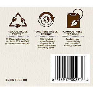 Traditional Medicinals Tea, Organic Red Clover, Supports Skin Health, 96 Tea Bags (6 Pack)