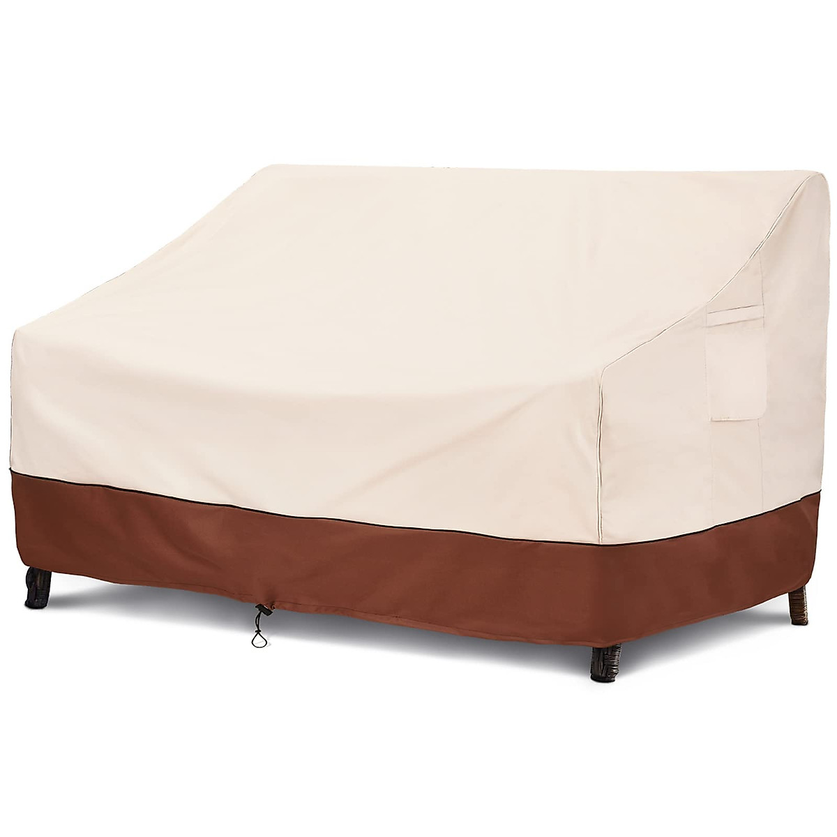 COSFLY Patio Furniture Covers Waterproof for Sofa, Outdoor Loveseat Covers for Lawn Heavy Duty Fits up to 54W x 38D x 35H inches