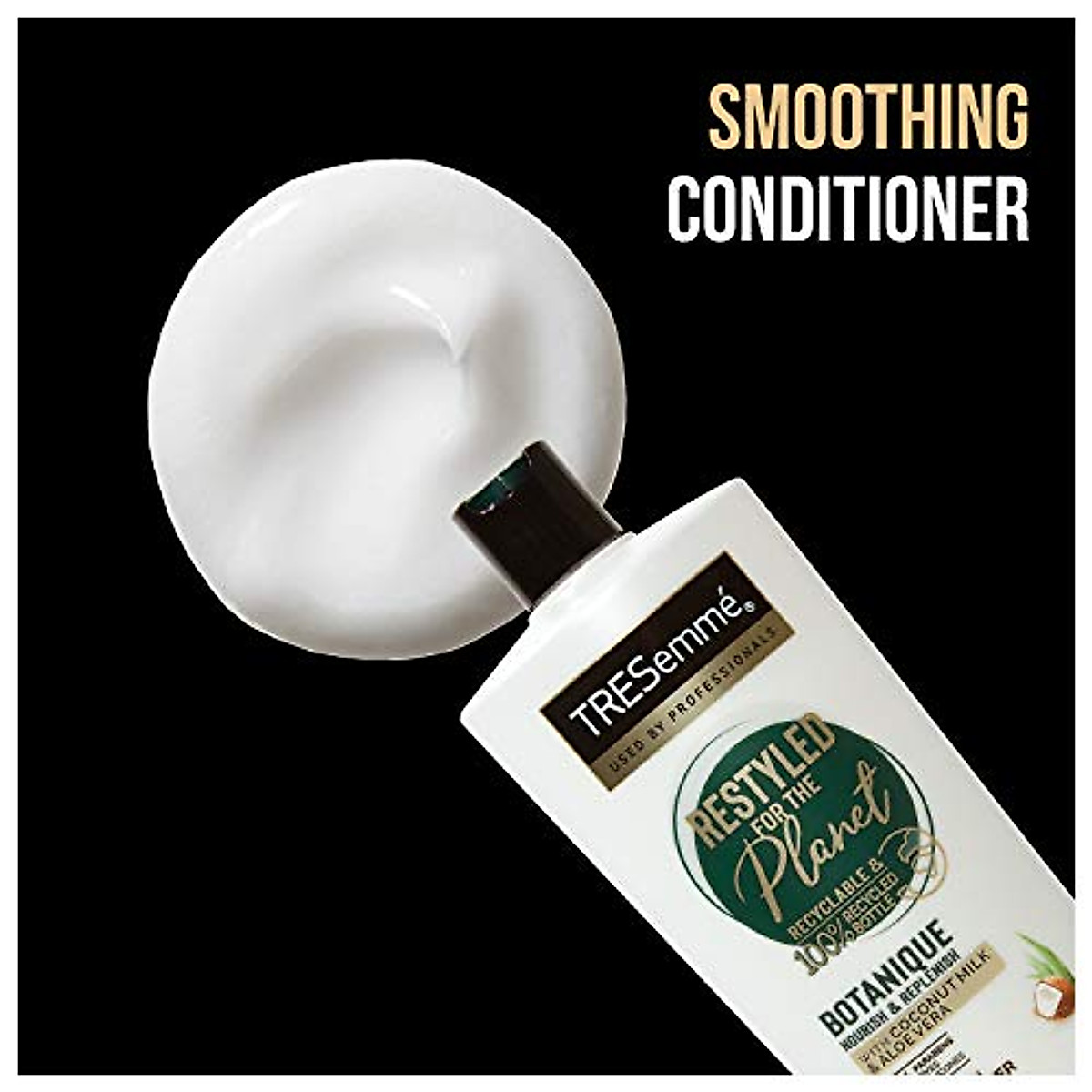 TRESemmé Botanique Conditioner Nourish and Replenish Coconut and Aloe Vera Paraben-free, Dye-free, Silicone free Conditioner 22 oz