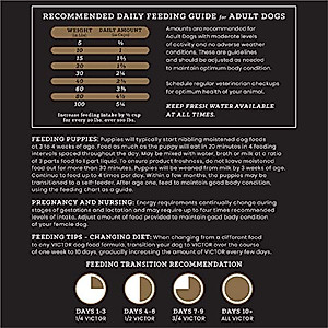 Victor Super Premium Dog Food – Select - Ocean Fish Formula – Gluten Free Dry Dog Food for All Normally Active Dogs of All Life Stages, 40lbs