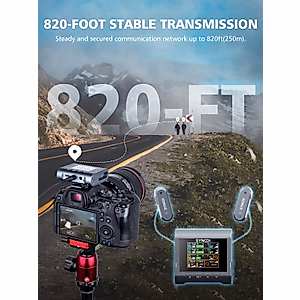 SYNCO Wireless Lavalier Microphone, G3 Lapel Mic White Triple Channel Transmission up to 250m for DSLR Camera Smartphone Laptop for YouTube Streaming Vlogging, Wireless-Lavalier-Recording-Video-Mic