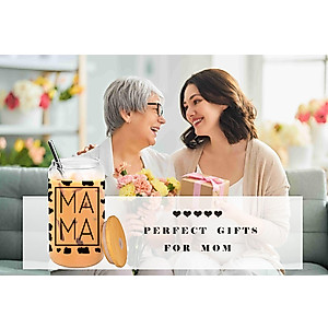 Gifts for Mom from Daughter, Son - Christmas Gifts for Mom - Mom Birthday Gifts, Best Birthday Gifts for Mom - Mother Gifts, Mama Gifts, New Mom Gifts, Gifts for Mom - 16 oz Mom Beer Can Glass