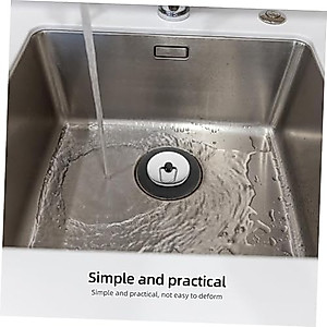 Rubber Sink Bathtub Bathroom Sink Stopper Drain Water Stopper Sink Drain Cover Sink Strainer Stopper Rubber Tub Stopper Rubber Tub Drain Tub ULTECHNOVO