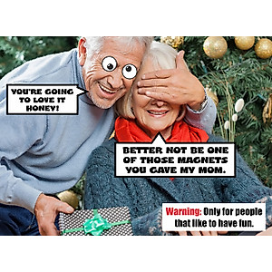 2 Funny Prank Caution Senior Driver Car Magnet Sign Gag Gifts for Elderly Women, Men, New Drivers & Student Drivers, Great Joke Gift for Over 40 & 50 Year Old People & Other UFO Driving Life Forms