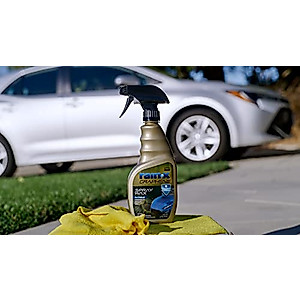 Rain-X PRO 620183 Graphene Spray Wax, 16oz - Enhances Gloss, Slickness and Color Depth of Painted Surfaces While Repelling Dust, Dirt and Debris, Extending Existing Wax Protection, gold