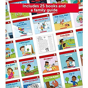 Scholastic First Little Readers: More Guided Reading Level A Books, Set of 25 Books