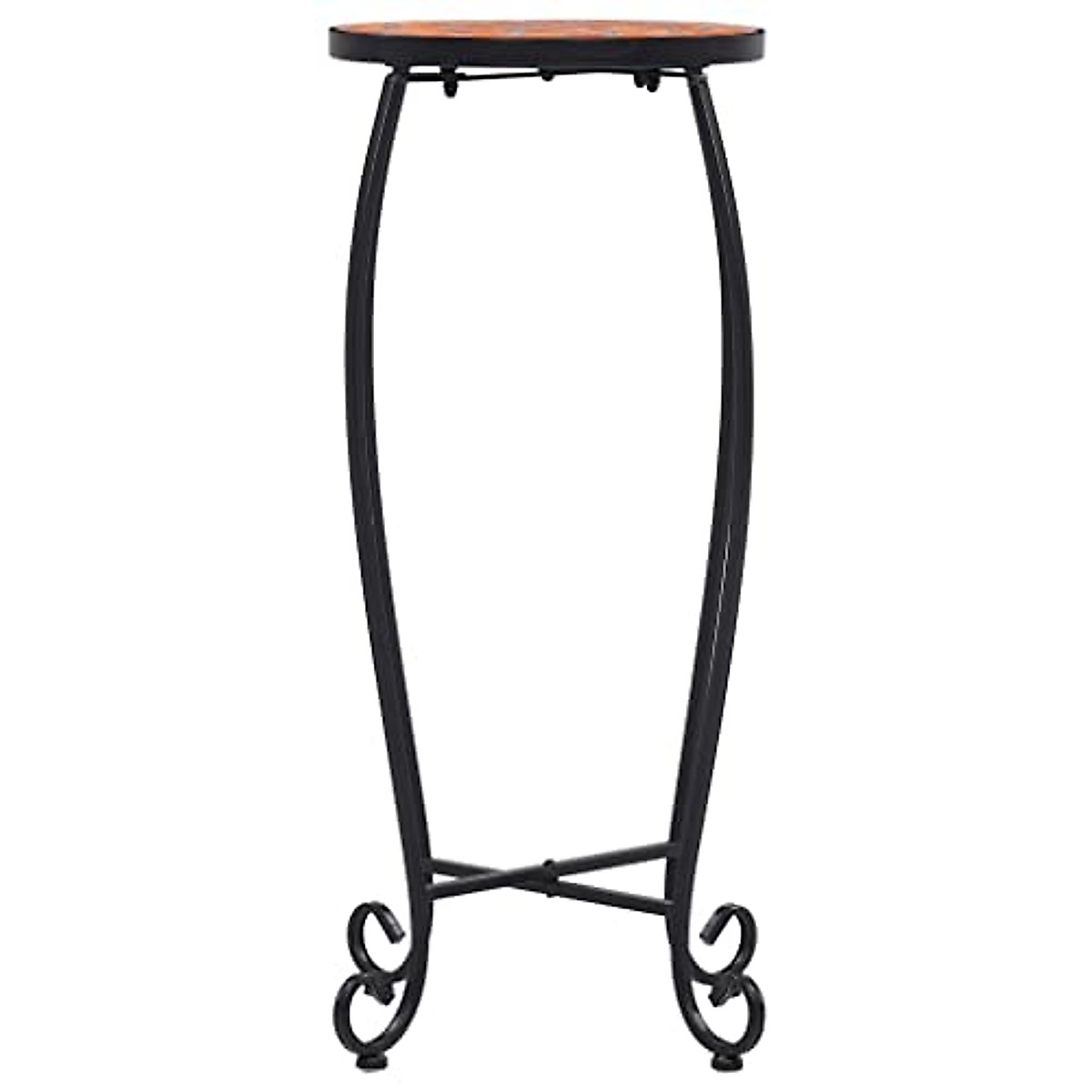 CUMYZO Mosaic Tables 3 pcs Terracotta Ceramic 11.1kg/24.42ib Plant Stands