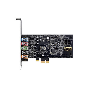 Creative Sound Blaster Audigy FX PCIe 5.1 Internal Sound Card with High Performance Headphone Amp for PCs
