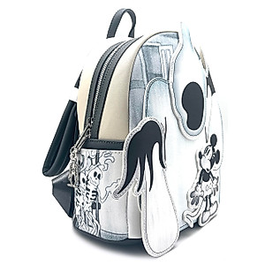 Loungefly X LASR Exclusive Disney The Haunted House Mickey Mini Backpack Fashion Cosplay Disneybound Cute Backpack