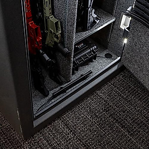Lockdown 12' Dehumidifier Rod with Low Profile Design and Easy Installation for Gun Vault Humidity Control and Rust Prevention