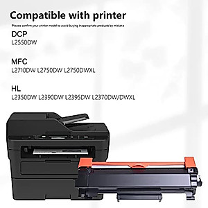 VASERINK TN760 Toner 2-Pack Black Compatible High-Yield TN-760 Toner Cartridges Replacement for Brother DCP-L2550DW MFC-L2710DW L2750DW L2750DWXL HL-L2350DW L2390DW L2395DW L2370DW/DWXL Printer