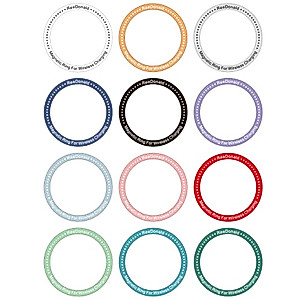 Reedonald Magnetic Rings 3Pack,Universal Metal Magnet for Wireless MagSafe Charge, Compatible with iPhone 14/13/12/11 Pro/Max/Mini,Samsung Galaxy Etcs& Phone Case