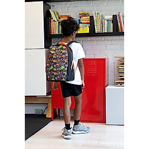 Truck Backpack with Lunchbox for Boys, Child's Backpack and Lunch Bag Set