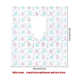 Homgaty 20 Pack Toilet Seat Covers Disposable, Extra Large XL Portable Potty Seat Covers for Kids and Toddler Potty Training or Home Travel Public Toilet Use(with Stick Tape,Individually Wrapped)