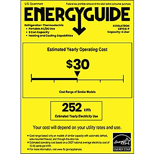 Koolatron 4L Retro Portable Mini Fridge w/ 12V DC and 110V AC Cords, 6 Can Personal Cooler for Snacks, Beverages, Skincare, Beauty Serum, Face Mask, Desktop Accessory for Home Office Dorm Travel, Pink