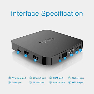 MXQ Android 11.0 TV Box Media Player Amlogic S905W2 Quard-core 2G+16G WiFi Ultra HD 4Kx2K up to 60fps 2.4G/5G BT 5.1 Smart OTT TV Box Video Player for Home Entertainment