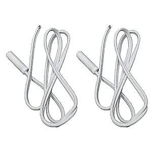 (Pack of 2) Quality WR55X10025 Refrigerator Temperature Sensor - Perfectly Fits GE and Hotpoint Refrigerator - Complete Replacement Part Number: 914093 AP3185407 PS304103 WR50X10027 (Pack of 2)