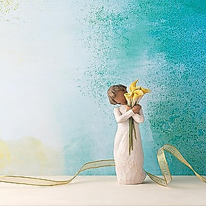 Willow Tree with Gratitude, Sculpted Hand-Painted Figure