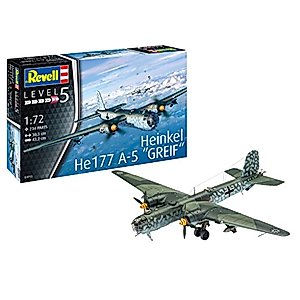 Revell Greif Heinkel He177 A-5 Griff, Multi Colour 03913