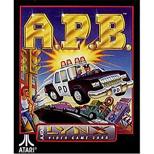 A.P.B. APB Game for Atari Lynx
