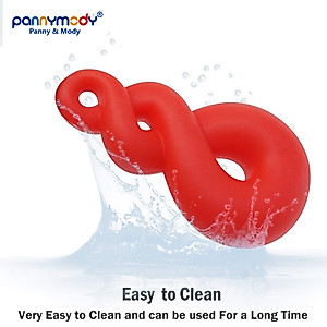 Panny & Mody Maori Twist Silicone Pendant Necklace(Blue/Green/Red)