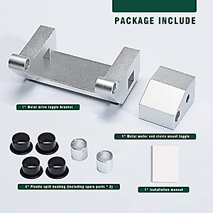 Power Rocker Recliners Metal Drive Toggle and Clevis Mount Compatible with Lazy boy Power Recliners Parts with 4 Plastic Deformable Bushings