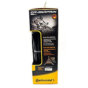 Continental Grand Prix All Rounder Bicycle 700x25 Black Chili Folding Clincher - Pair (2 Tires)