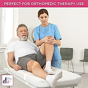 6 Pairs Diabetic Ankle Socks Reinforced Heel and Toe Non-Binding Cushion Socks for Men and Women Grey/Black Sole 13-15 Debra Weitzner