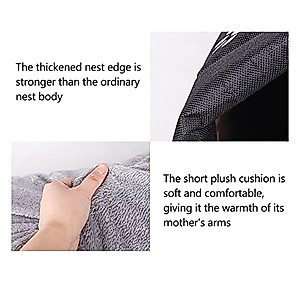 YOMEESOUL Outdoor Feral Cat House Winter,Weatherproof Waterproof Rainproof Foldable Cotton Filled Thicken Stray Feral Cats Dogs Tent Shelter Home Keep Warm Outdoor Indoor Garden (Medium - 2 Cats)