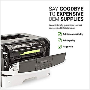 Print.Save.Repeat. Lexmark T650A11A Remanufactured Toner Cartridge for T650, T652, T654, T656 Laser Printer [7,000 Pages]