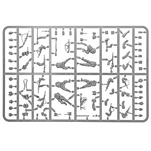 WarLord Bolt Action Waffen-SS WWII SS-Grenadier Figures 1:56 Military Table Top Wargaming Plastic Model Kit 402012101