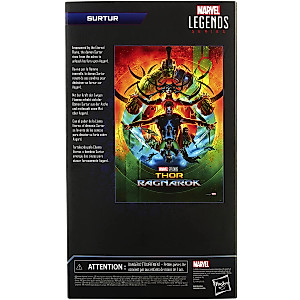 Marvel Hasbro Legends Series 13" Action Figure Toy Surtur, Infinity Saga Character, Premium Design, Figure and 3 Accessories