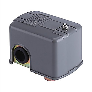FTVOGUE 40-60PSI 110V-230V Water Pump Pressure Control Switch Adjustable Double Spring Pole