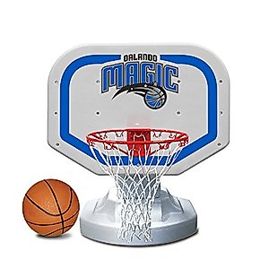 Poolmaster 72922 Orlando Magic NBA USA Competition-Style Poolside Basketball Game