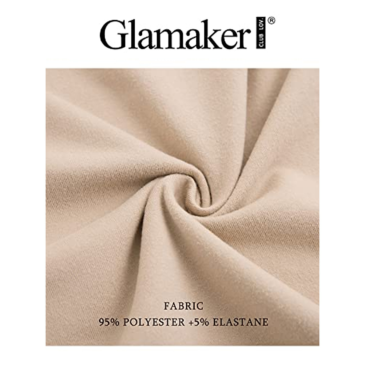 Glamaker Women 2 Piece Outfit sets Casual Oversized T-Shirt Tops Biker Shorts Workout Sport s Tracksuit Khaki X-Large